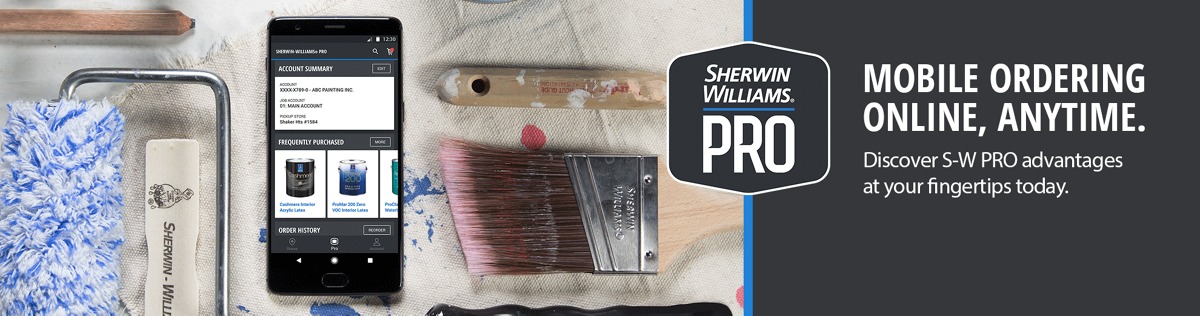 Contractors: Paint from Sherwin-Williams
