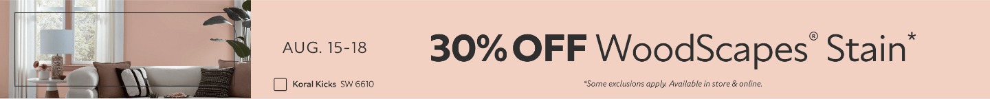 WoodScapes Rain Refresh Exterior House Stain with Self-Cleaning ...