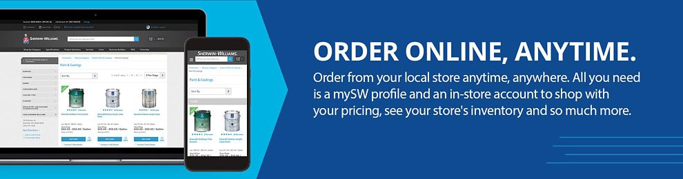 Contractors: Paint from Sherwin-Williams