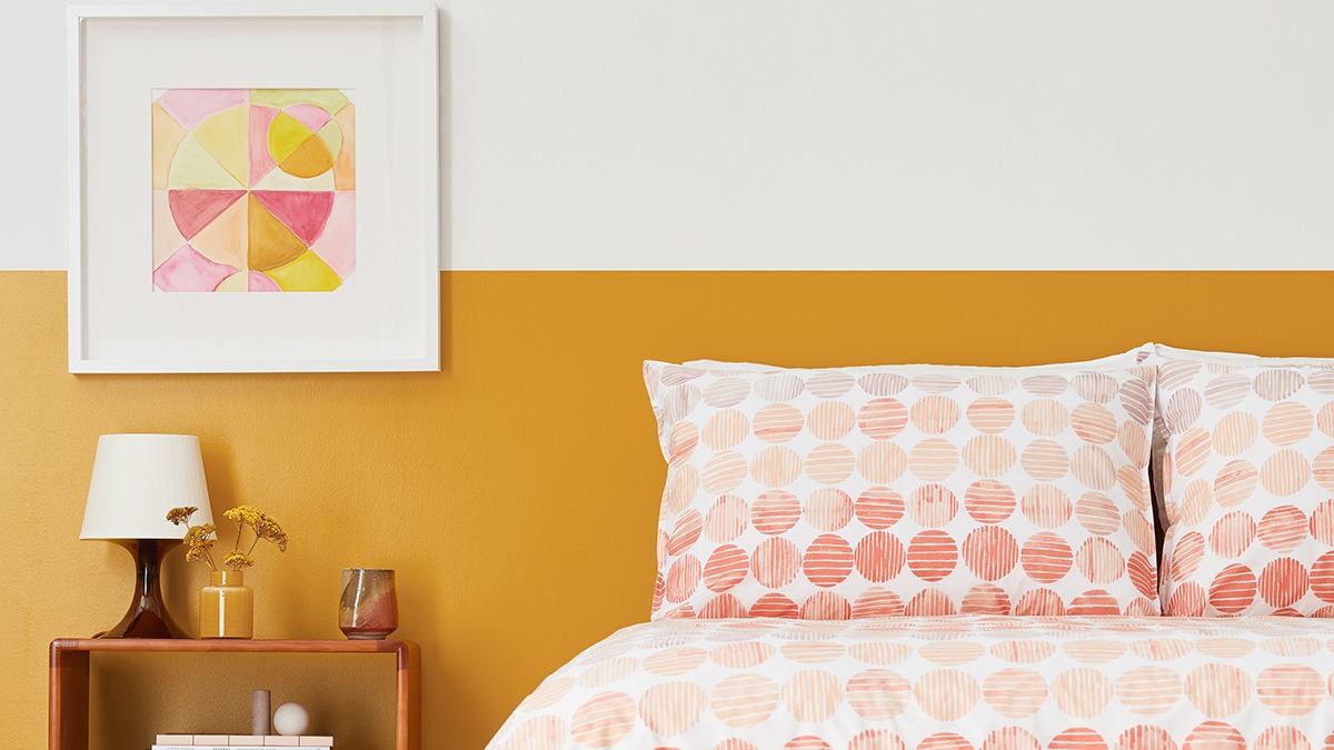Colorblocked Accent Wall